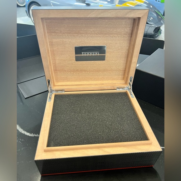 Ferrari | Storage & Organization | Ferrari Carbon Fiber Cherry Wood ...